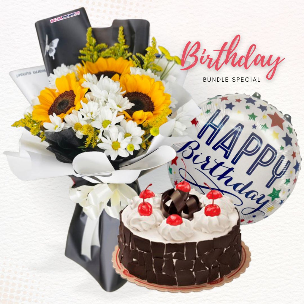 Solstice Glow Cake Bundle– JULCOR FLOWERSHOP